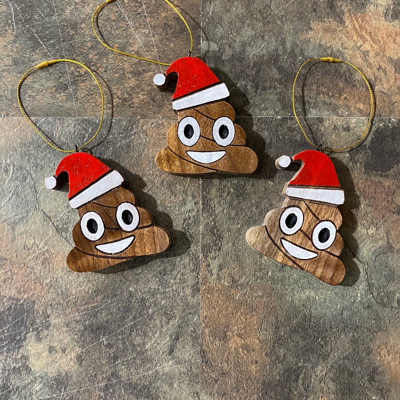 Poop Emoji Santa Hat - Etsy