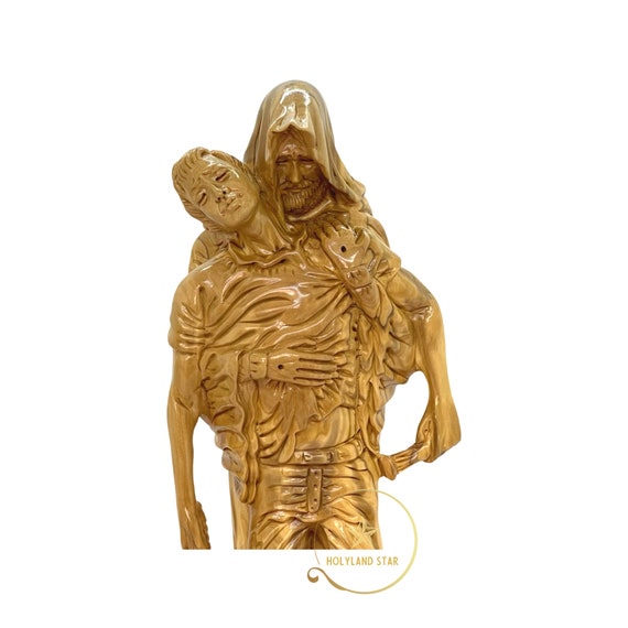 The Forgiveness Jesus Christ Statue Hand Carved in Bethlehem - Etsy