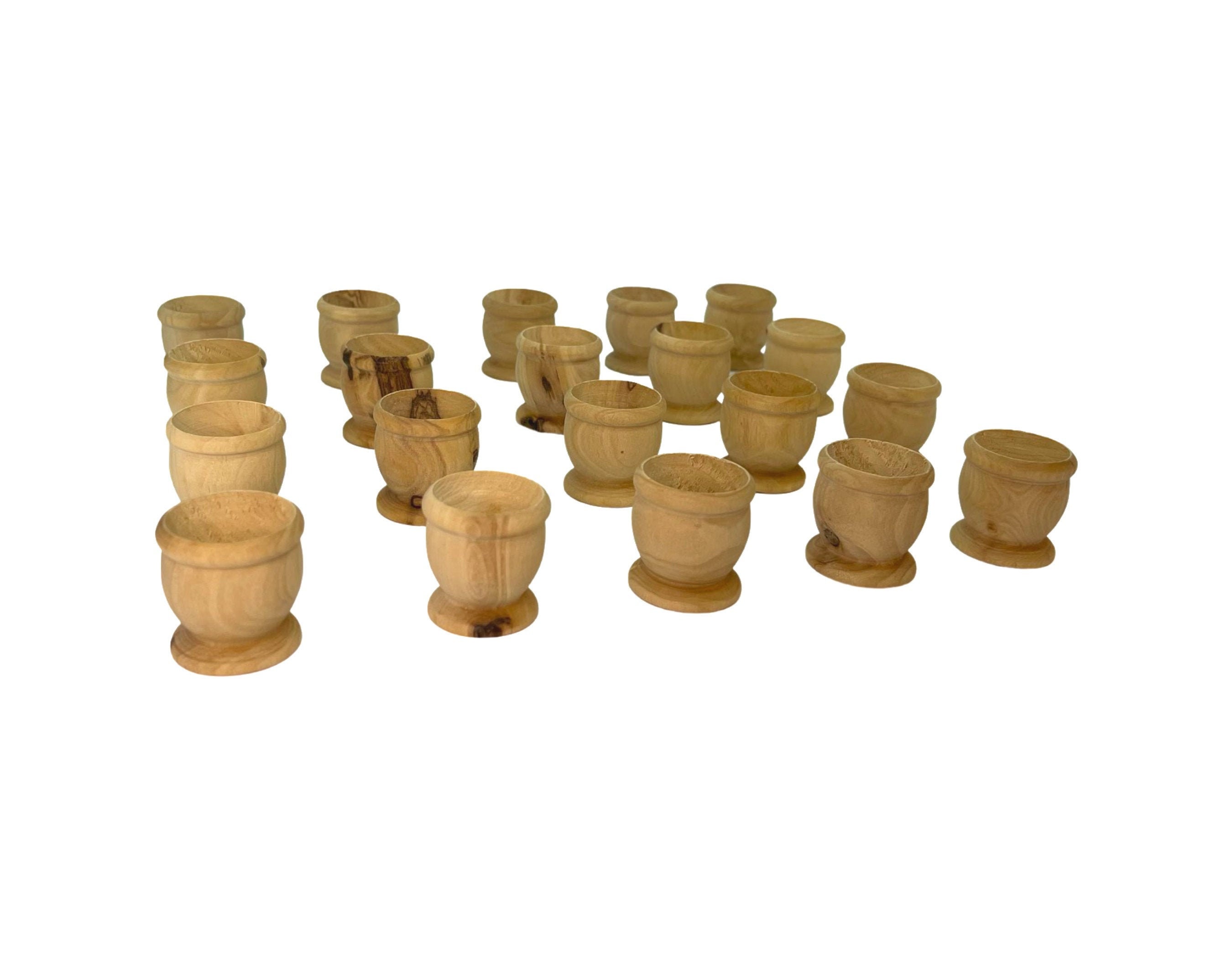 Olive Wood Communion Cup Hand Made, Prayer, Bethlehem, Jerusalem ...