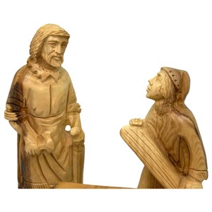 Wooden Saint Joseph the Carpenter Statue, St. Joseph Hand Carving ...