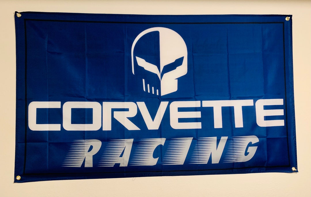 Blue Racing Flag/banner 36”x60” Brand New - Etsy