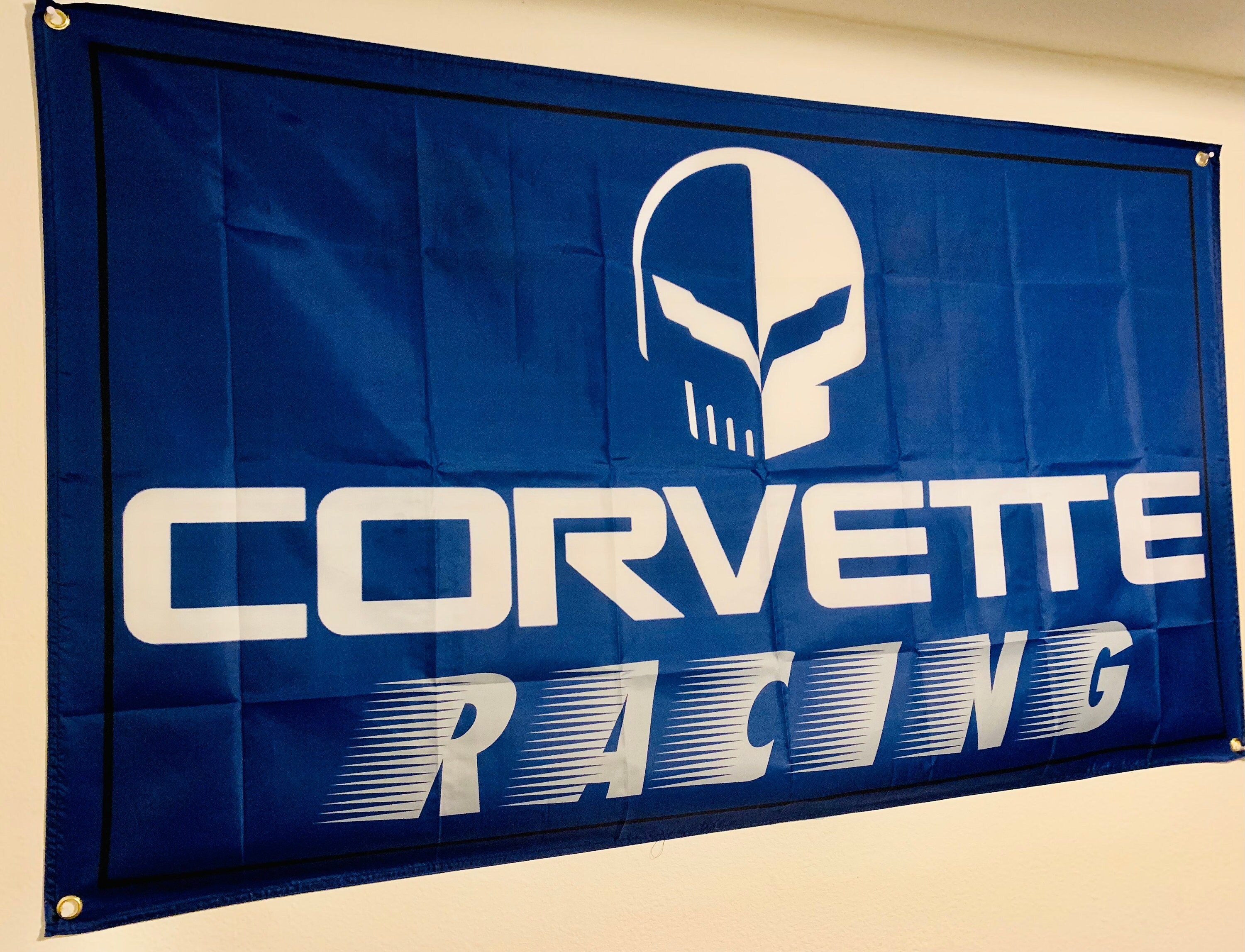 Blue Racing Flag/banner 36”x60” Brand New - Etsy