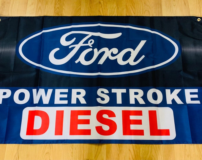 36”x60” Ford/racing Flag/banner - Etsy