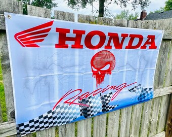 Honda Racing Banner - Etsy