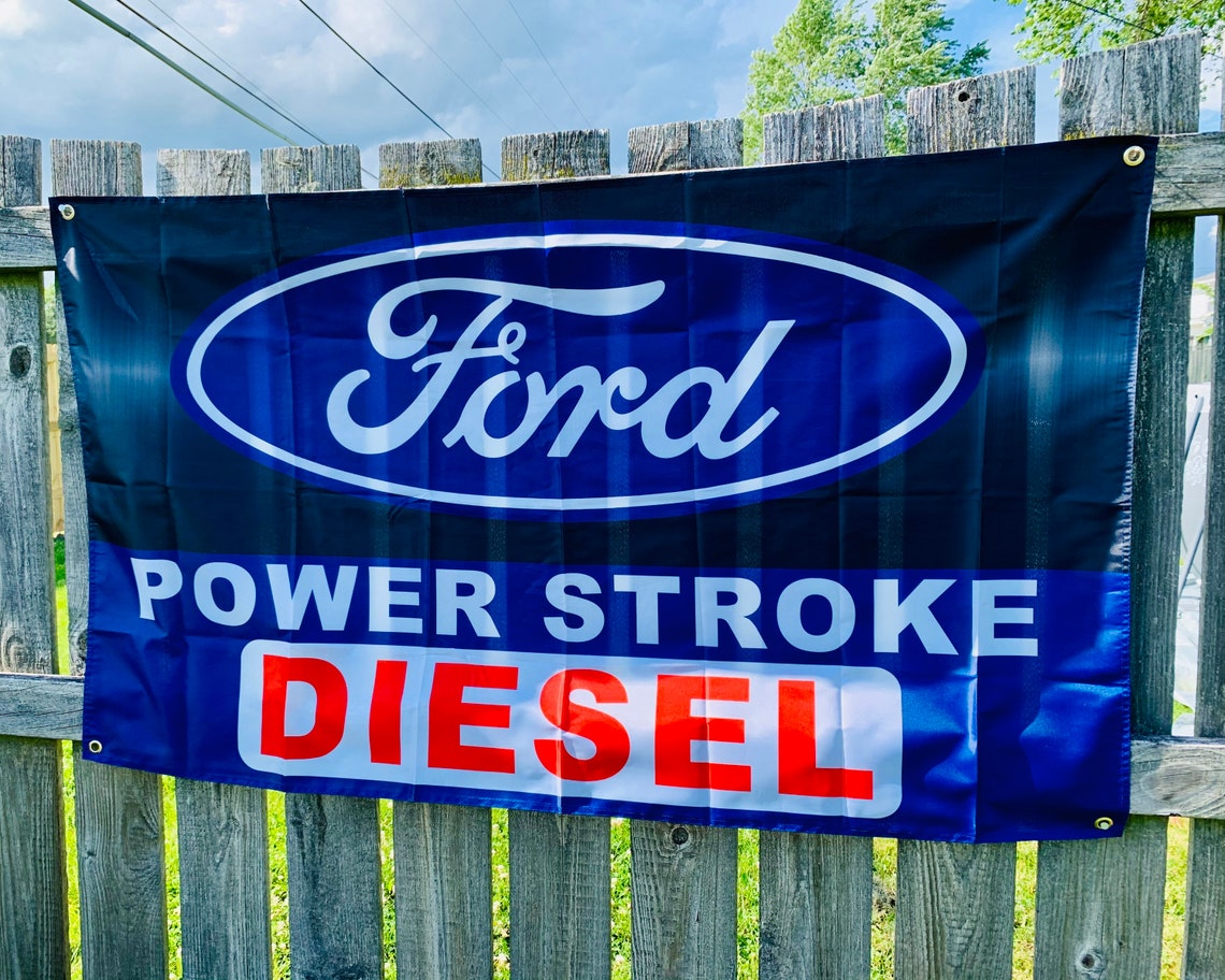 36x60 Ford/racing Flag/banner - Etsy