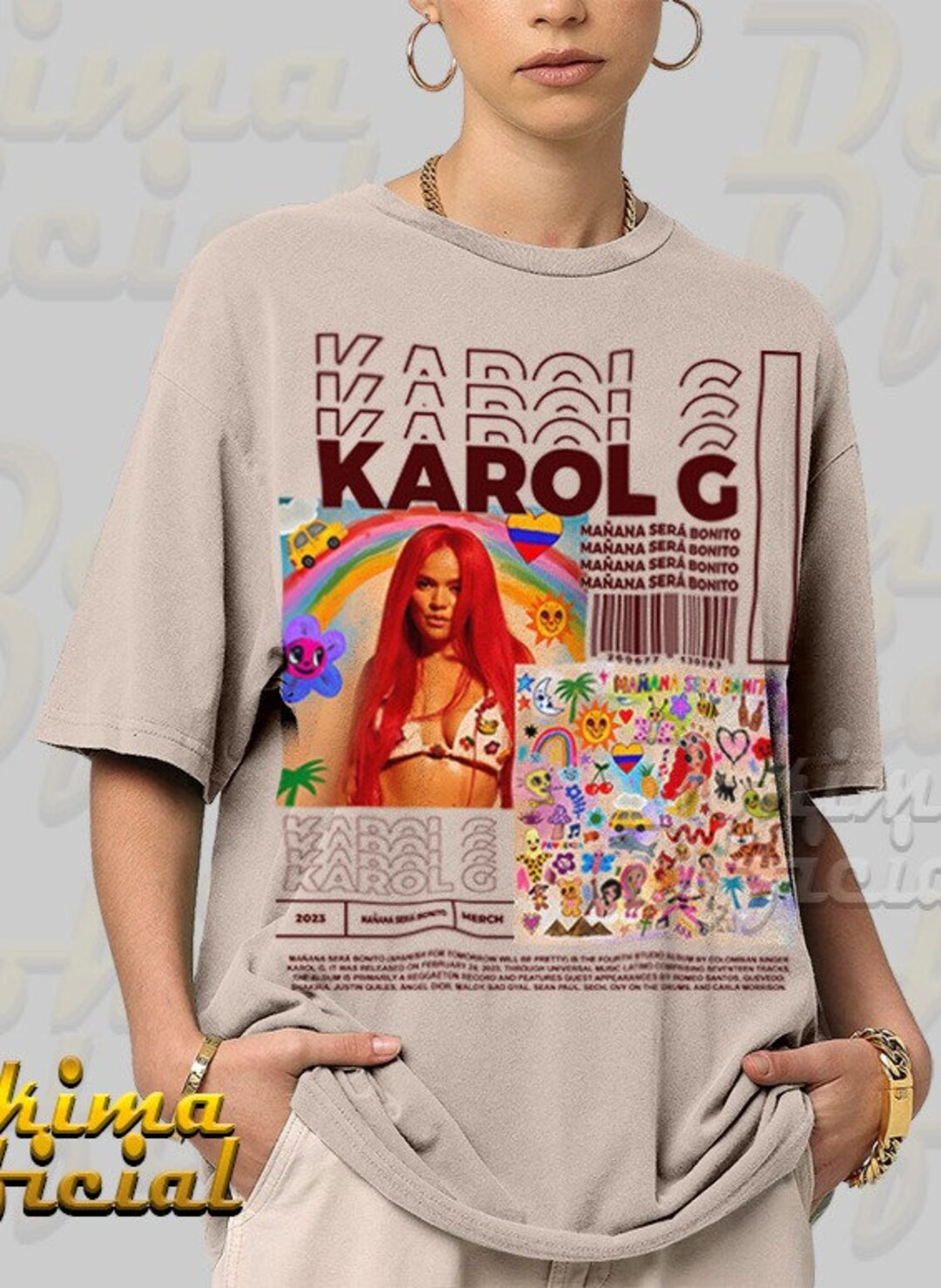 Vintage Karol G Tshirt Gift for Him and Her, Karol G Vintage Unisex ...