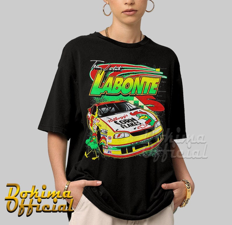 Vintage Nascar Terry Labonte #5 T-shirt, the Labonte Tshirt, Nascar ...