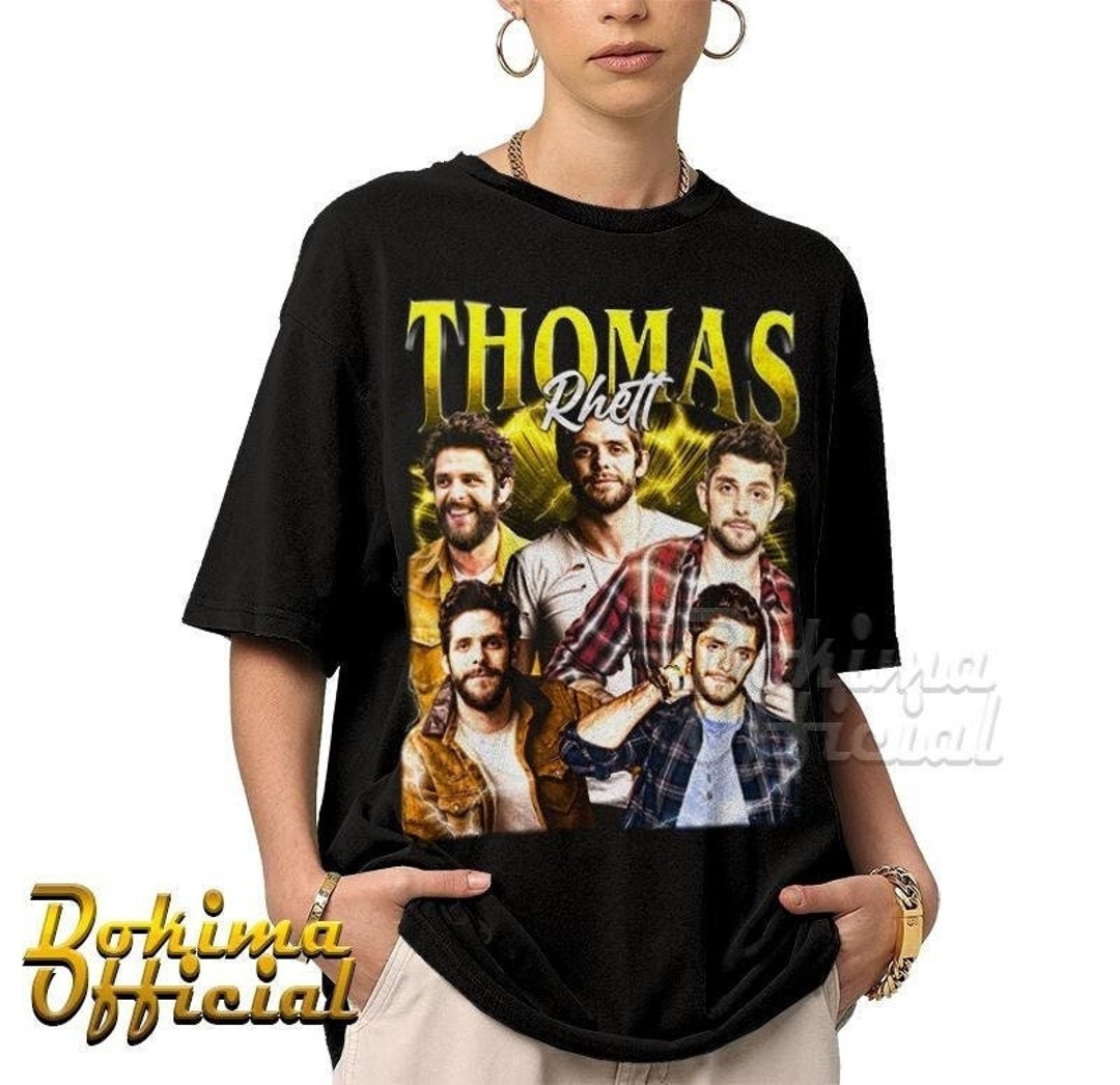 Limited Thomas Rhett Vintage Style T-shirt, Fan Gift, Gift for Her/him ...