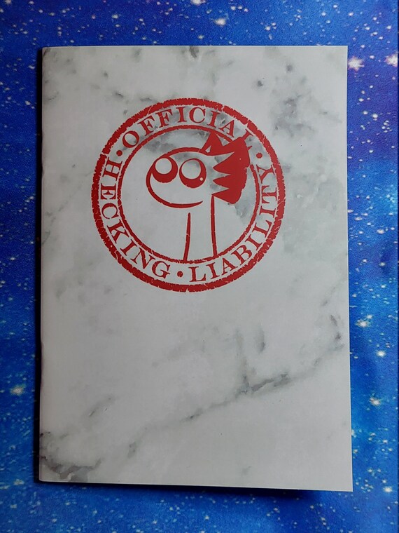 Space Axolotl: Official Hecking Liability Notebook | Etsy