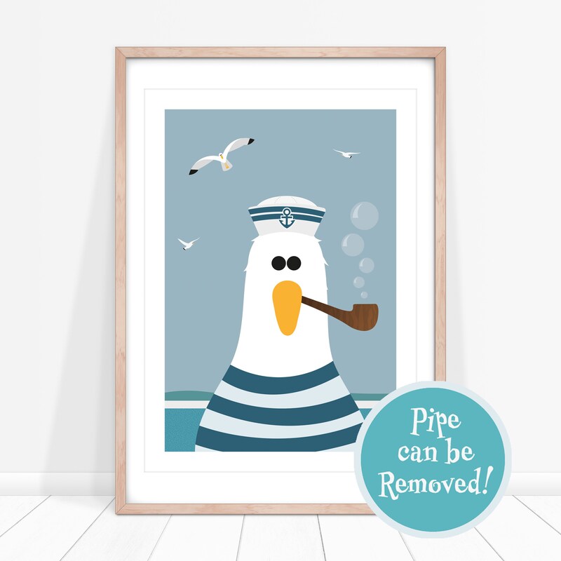 Nautical Birds - Etsy
