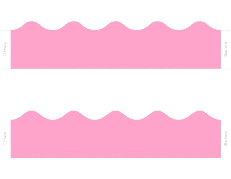 Pastel Rainbow Solid Color Bulletin Board Borders - Etsy