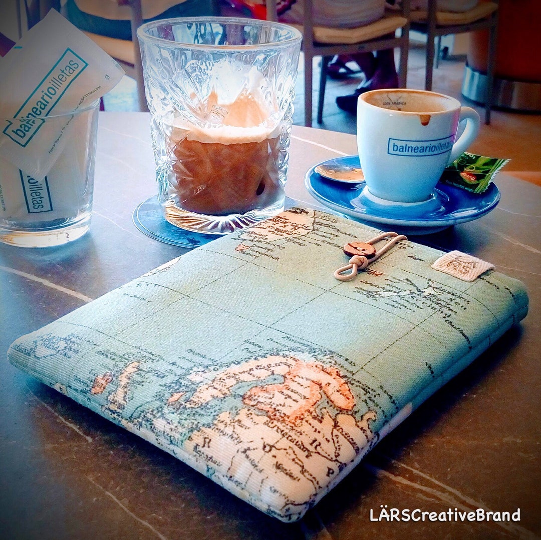 Funda libro, Acolchada, Protector de libro, Regalo para lector, Regalo ...