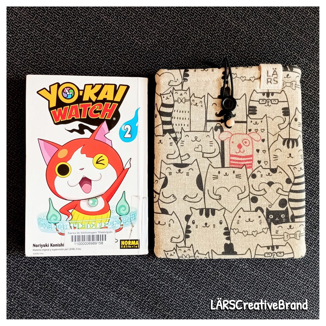 Funda libro, Acolchada, Protector de libro, Regalo para lector, Regalo ...