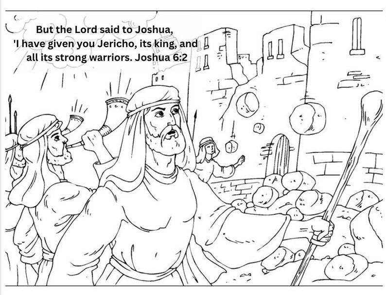 The Wall of Jericho - Etsy