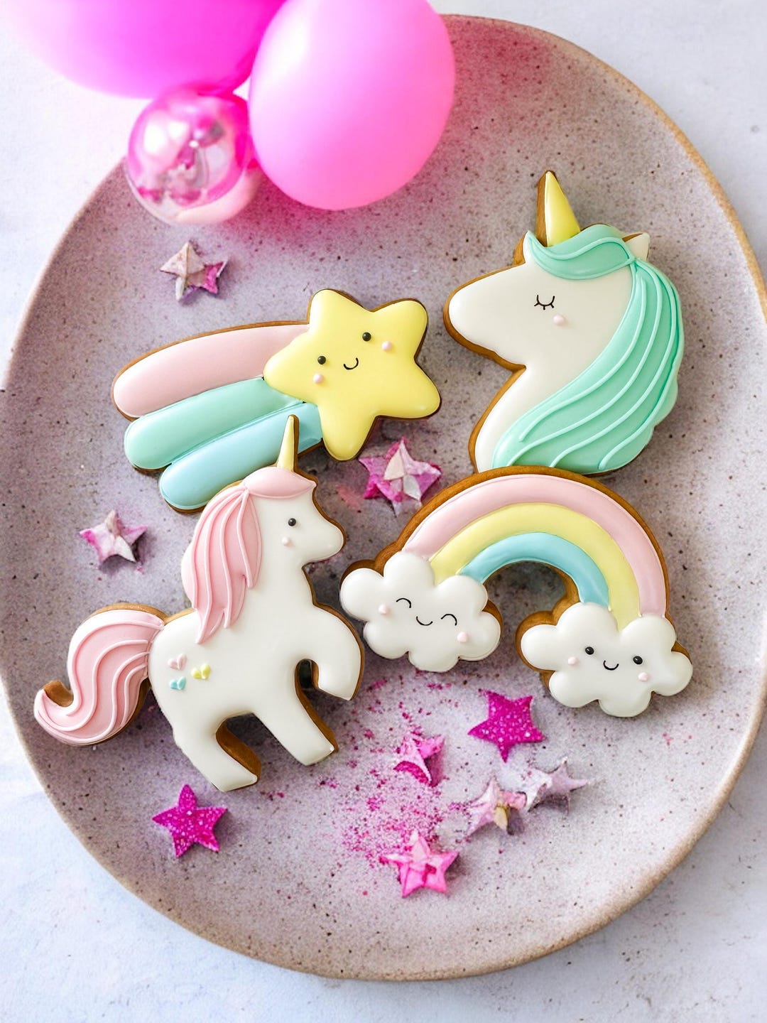 Unicorns Ebook Cookie Cutter Food Contact Compatible Unicorns Cookie Cutter & Stamp Embosser ...