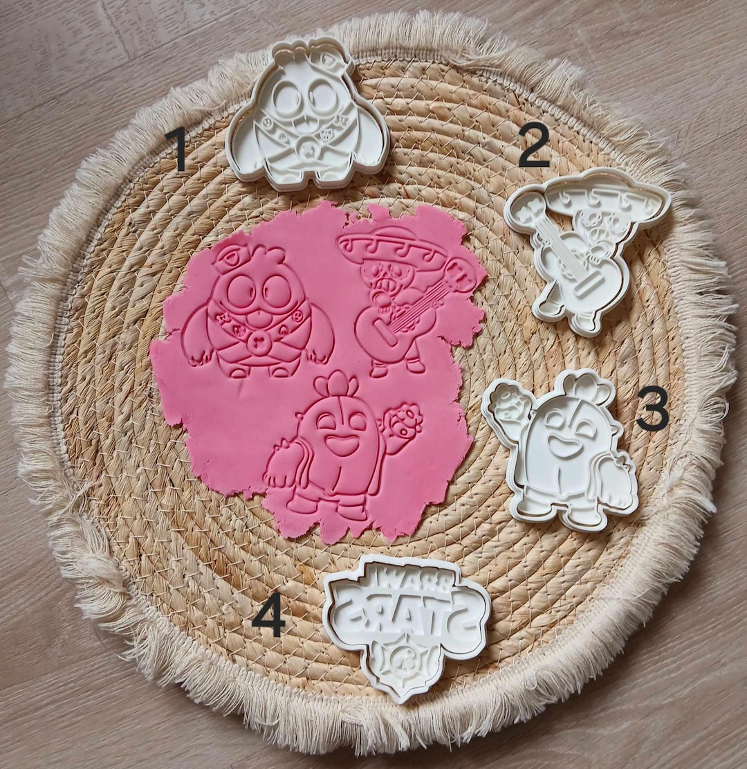 Brawl Stars Cookie Cutter - Food Safe Material - Brawl Stars Cookie ...