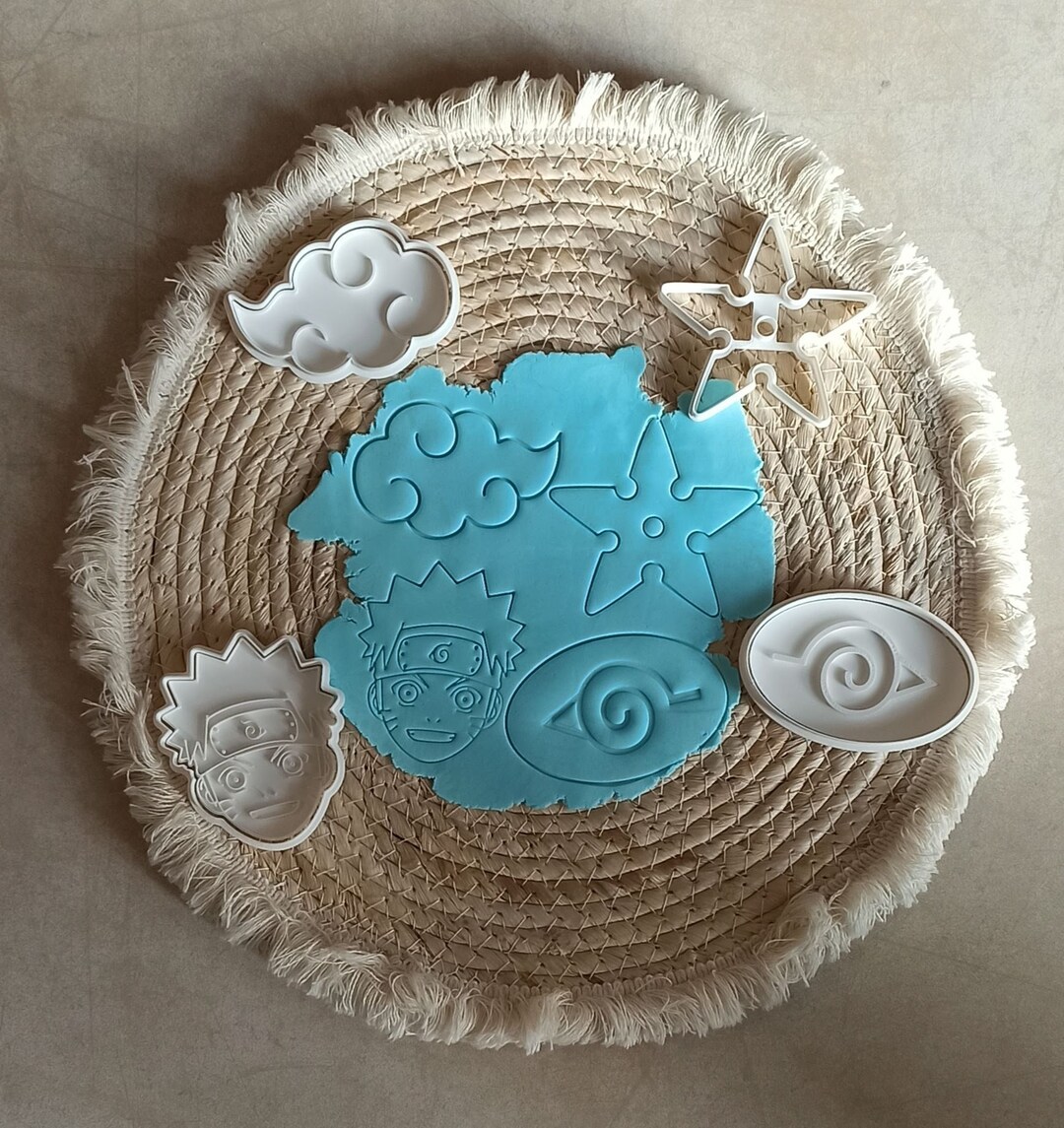 Naruto Cookie Cutter Food Contact Compatible Anime Naruto Cookie Cutter ...