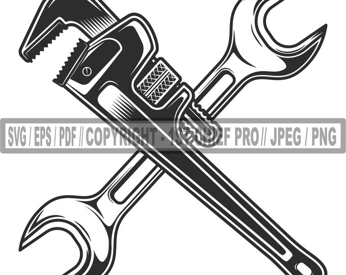 Wrenches SVG, Wrench Png, Wrench Svg, Spanner Bundle Svg, Wrench Bundle ...
