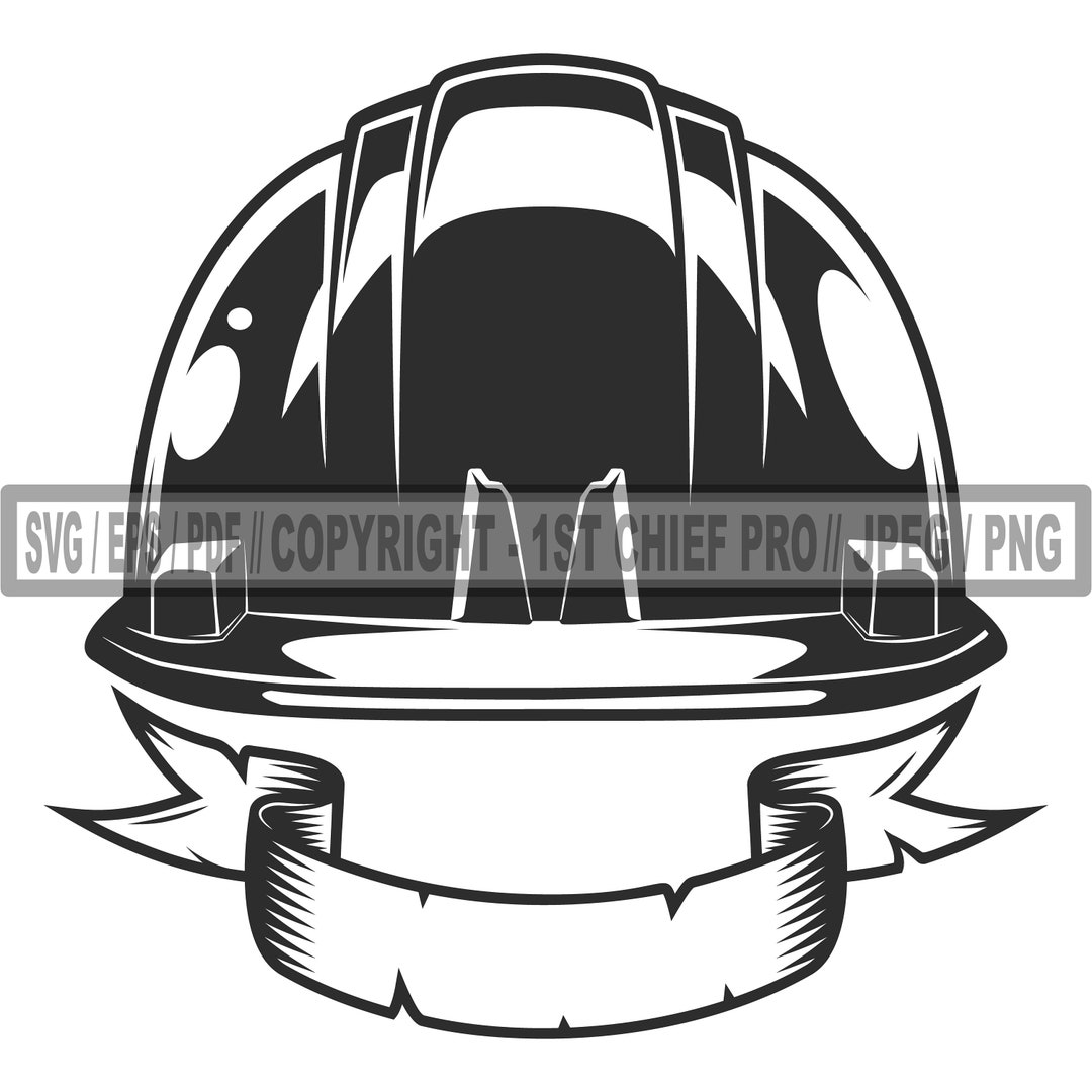 Helmet Svg. Construction Hard Hat Svg With Flash Svg Helmet Eps Tool ...