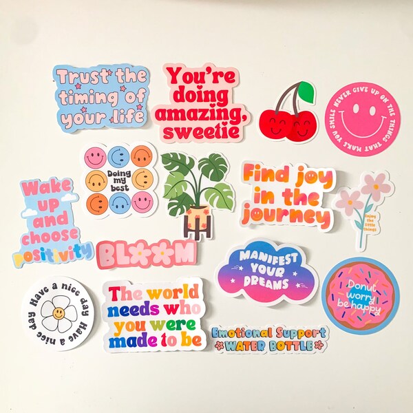 Preppy Stickers - Etsy