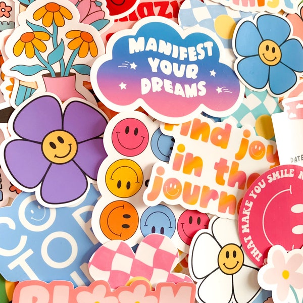 Preppy Stickers - Etsy