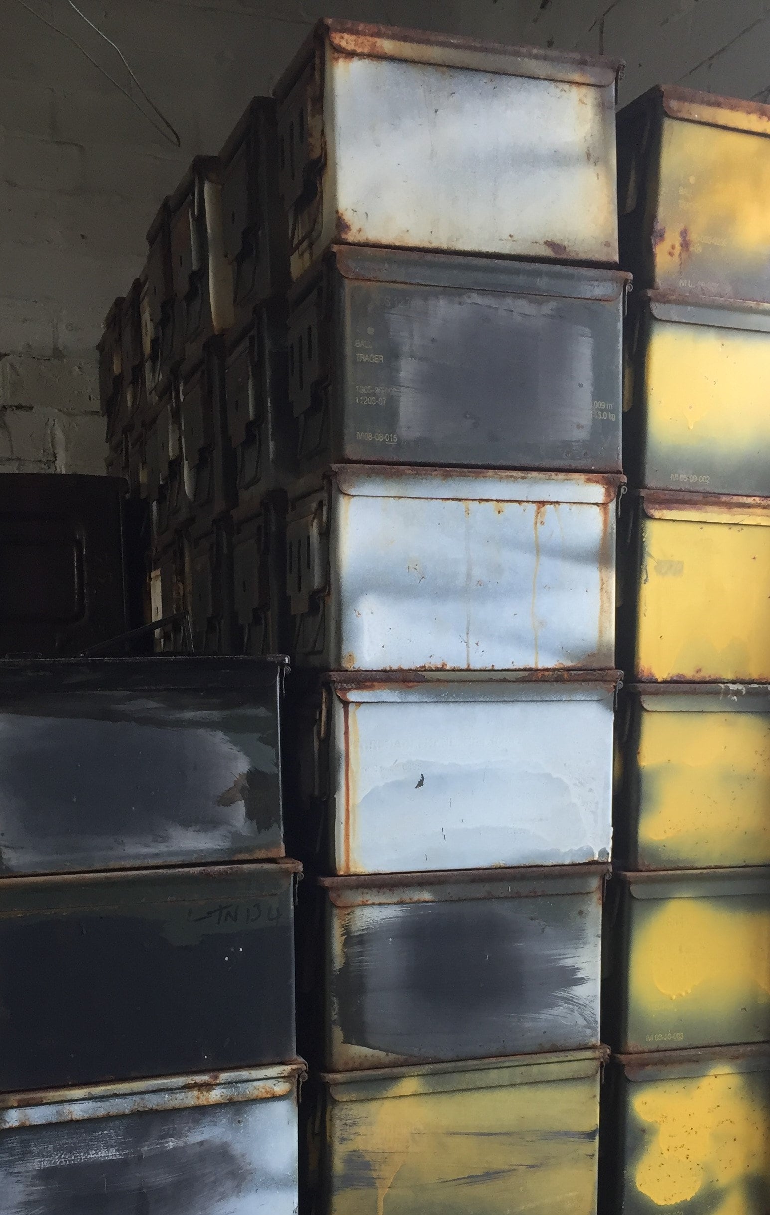 Genuine Ex Army Metal Ammo Box Vintage Stash Survival Reclaim Geocache ...