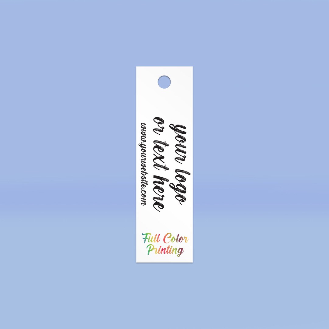 50 Pcs-1x3-1/2 Large Rectangle Hang Tags-add Your - Etsy