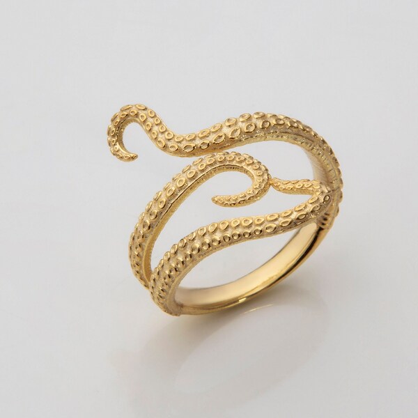 Octopus Ring - Etsy