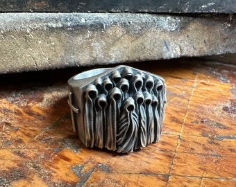 Nameless Ghoul of Ghost Ring Sterling Silver - Etsy