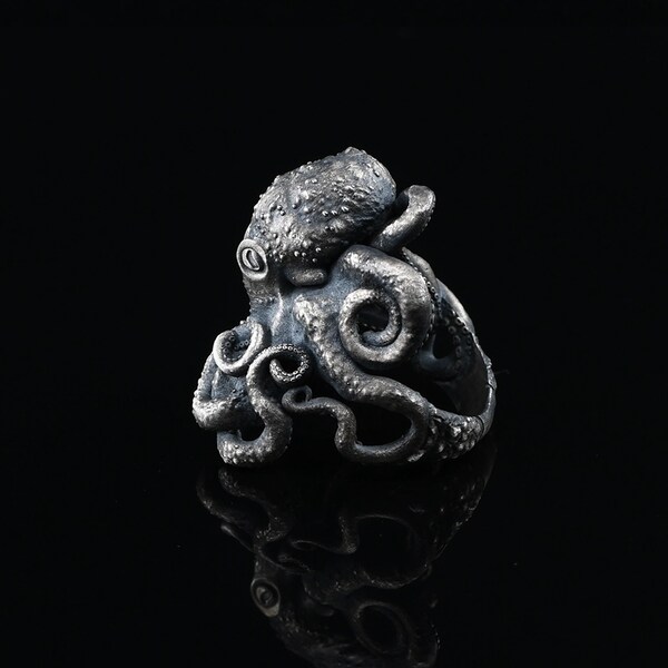 Octopus Ring - Etsy