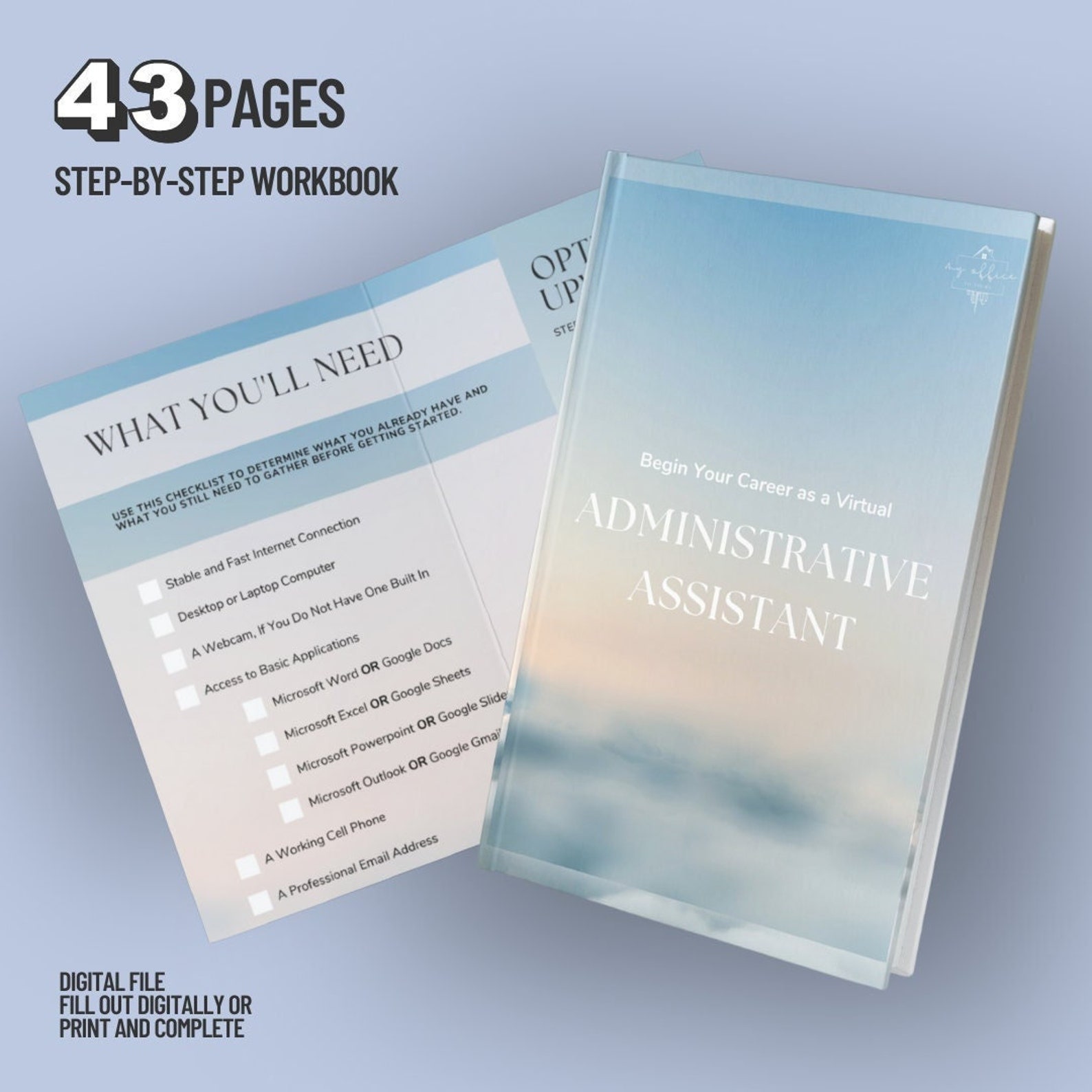 Virtual Assistant Step-by-step Online Business Manager Workbook for ...