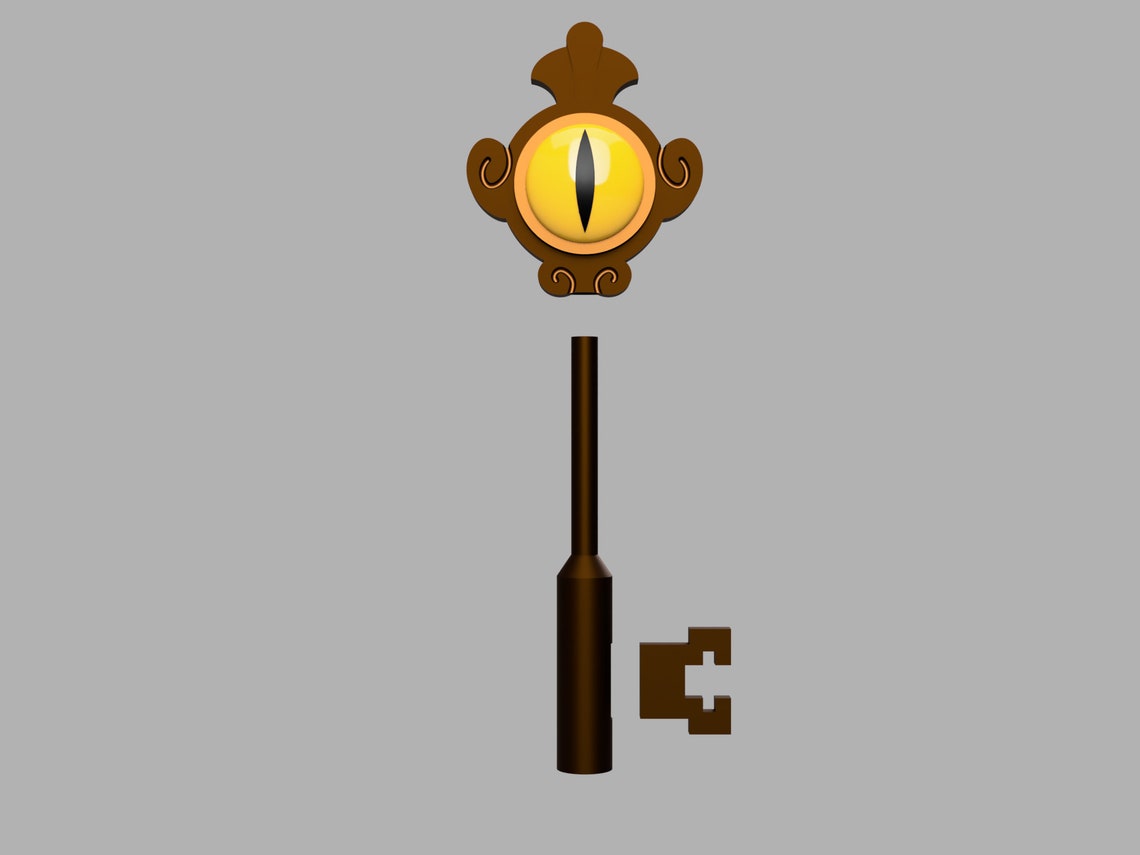 The Owl House Portal Key Necklace | the Owl House Cosplay Portal Key ...