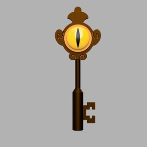 The Owl House Portal Key Necklace | the Owl House Cosplay Portal Key ...