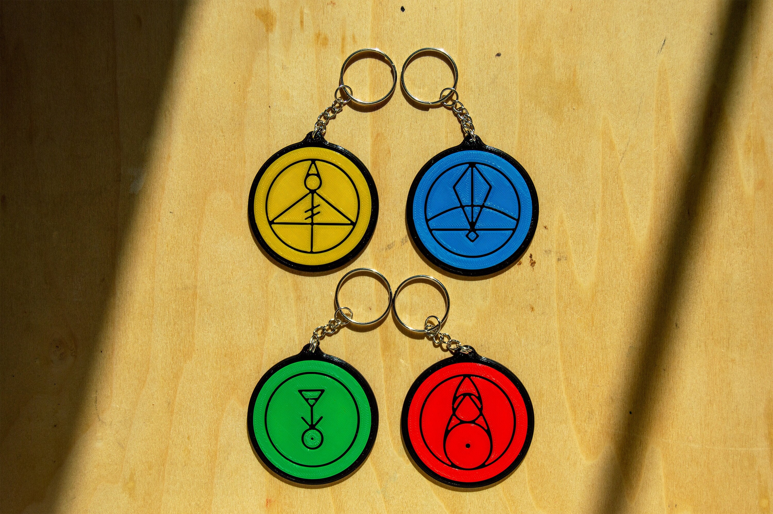The Owl House Keychain the Owl House Glyph Keychain the - Etsy Canada
