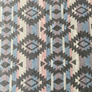 Wool Fabric by Meter / Southwestern / Printed Wool/ Soft - Etsy