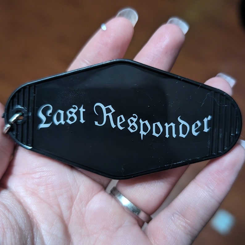 Made to Order Goth Hearse last Responder Retro Motel Keychain - Etsy