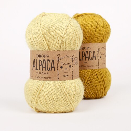 50g/167m18oz-183yds DROPS Alpaca an All Time Favorite - Etsy