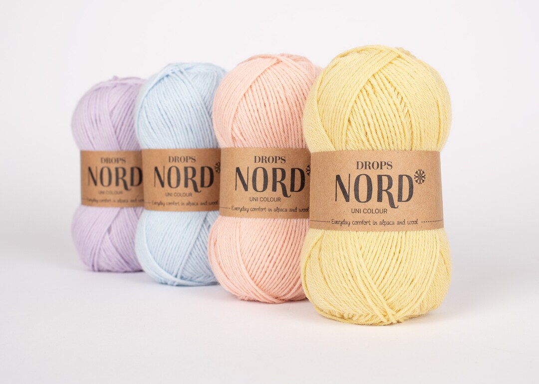 1.8oz(50g)-186yds(170m) / DROPS Nord / Soft and Durable in Alpaca ...