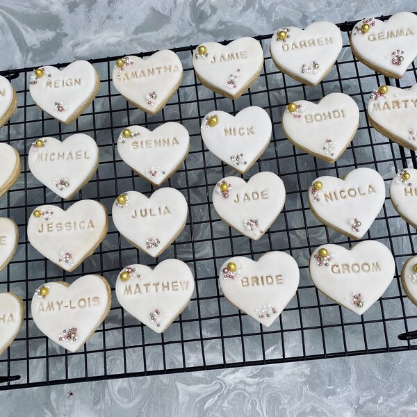 Wedding Favours Name Placement - Etsy UK