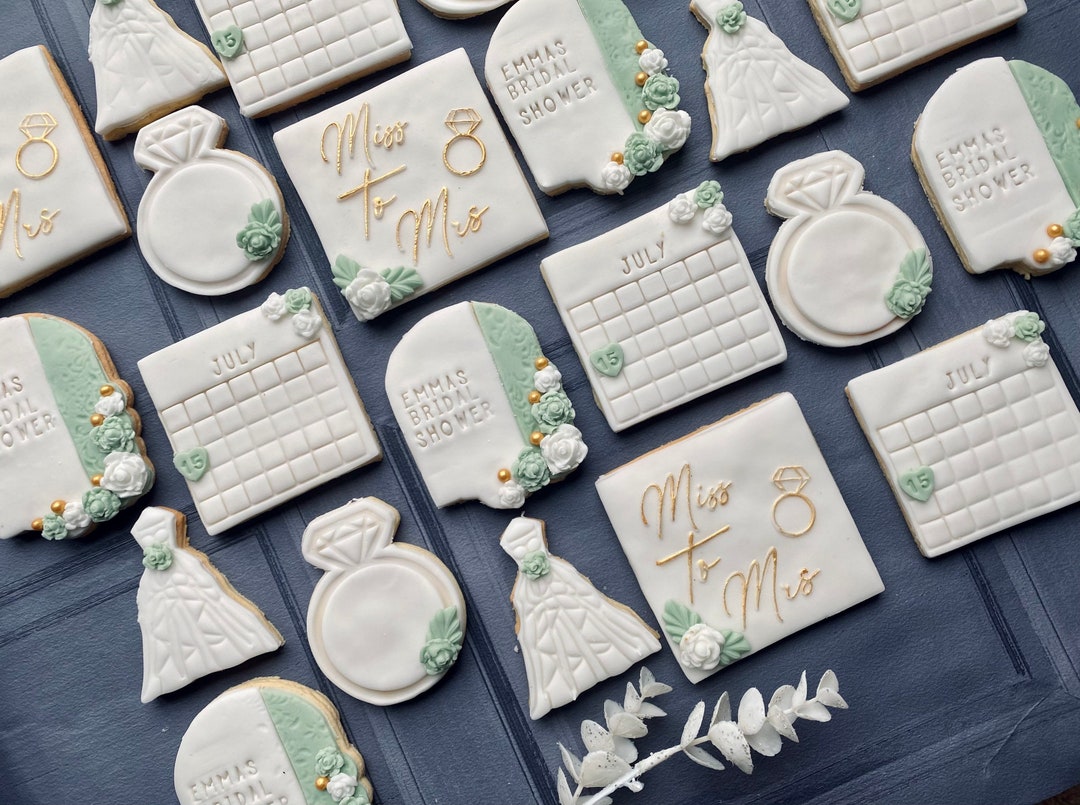 Bridal Shower / Hen Do Biscuits X10 - Etsy UK