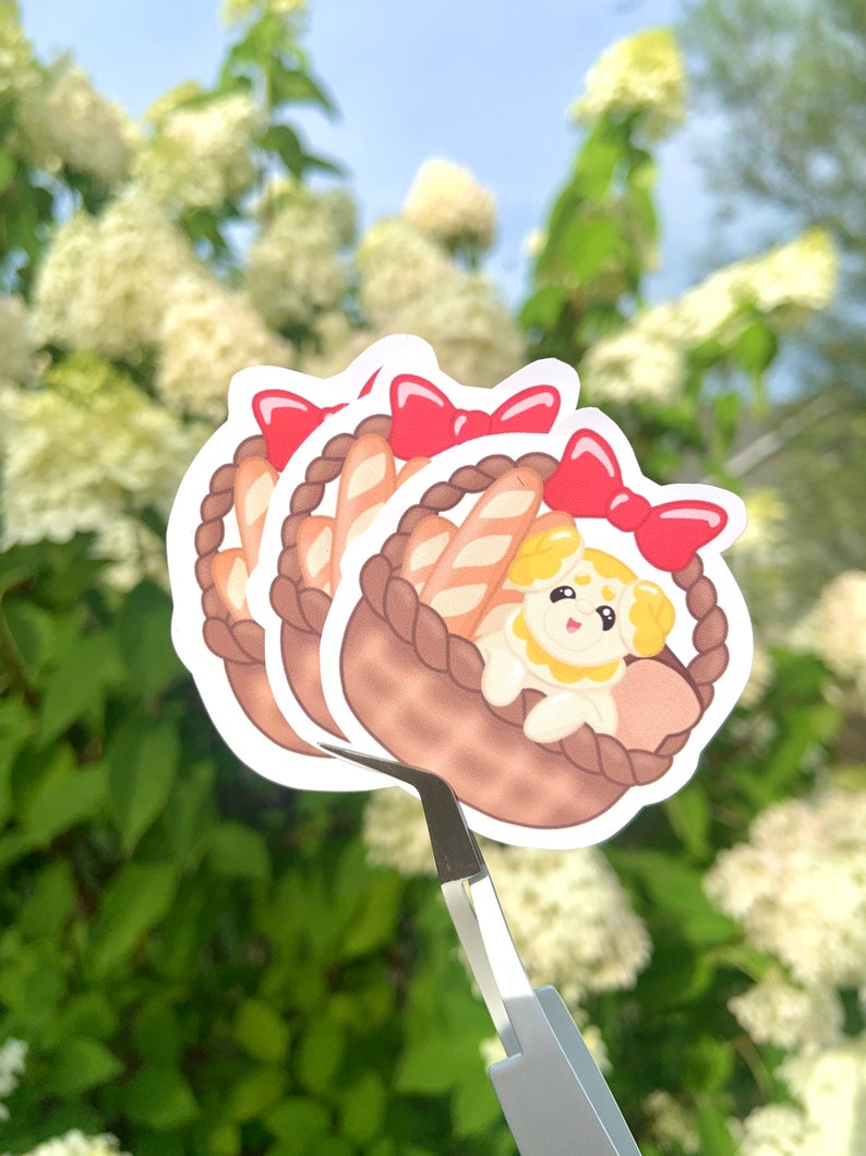 Kawaii Fidough Bread Bakery Pastries Cute Pokemon Sticker - Etsy