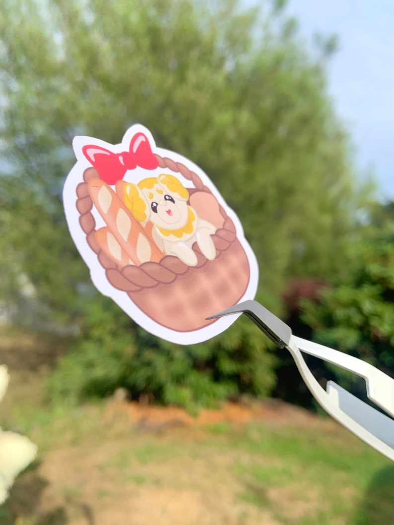 Kawaii Fidough Bread Bakery Pastries Cute Pokemon Sticker - Etsy