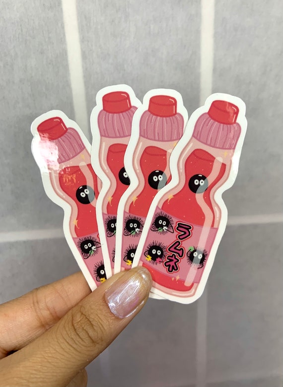 Kawaii Anime Soot Sprites Ramune Soda | Etsy