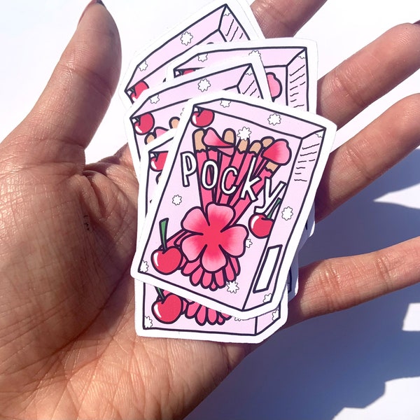 Pocky Sticker - Etsy