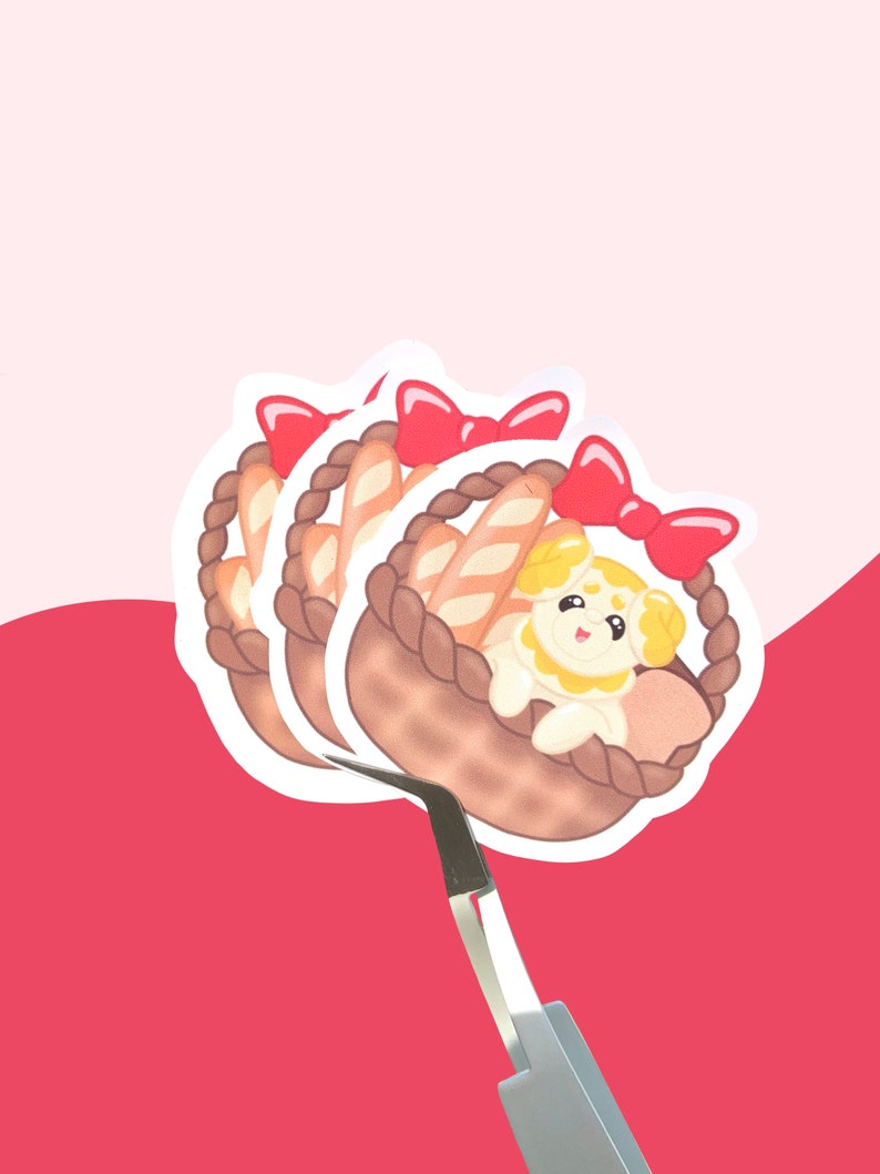 Kawaii Fidough Bread Bakery Pastries Cute Pokemon Sticker - Etsy