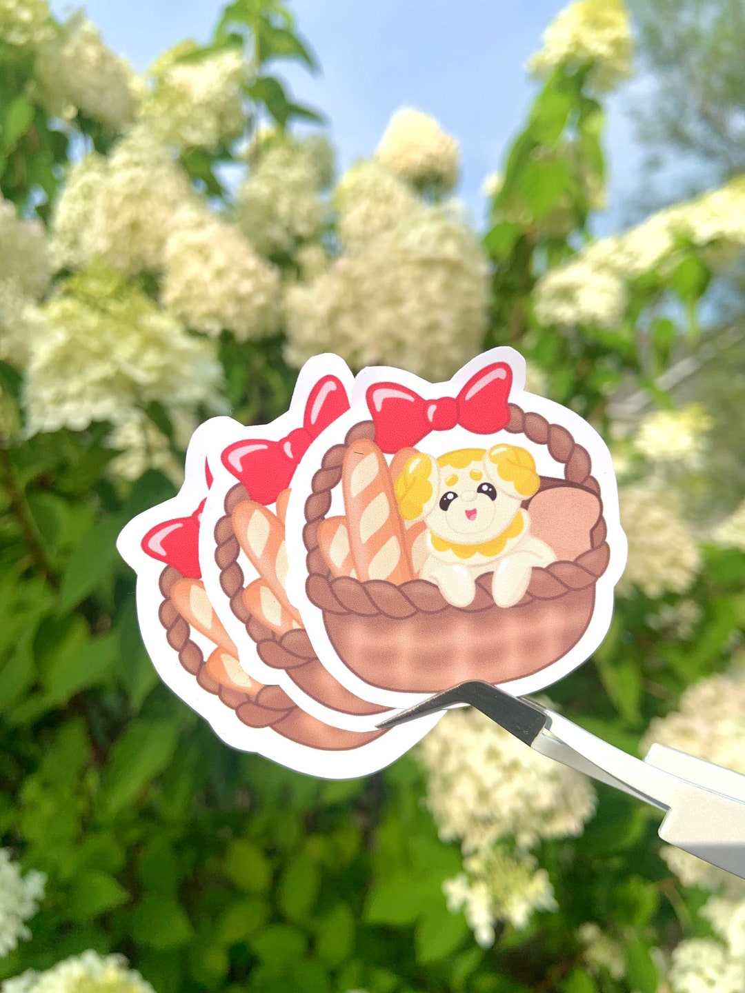 Kawaii Fidough Bread Bakery Pastries Cute Pokemon Sticker - Etsy