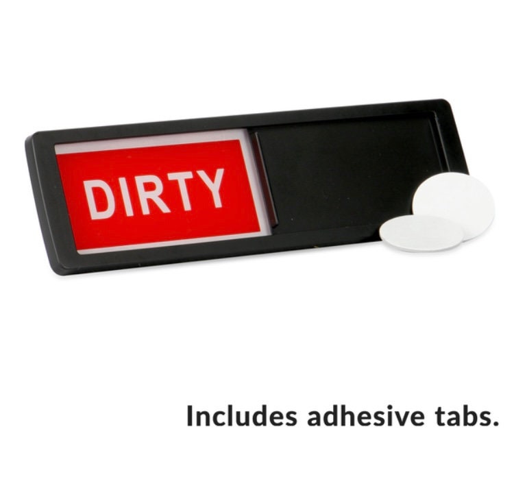 Dishwasher Clean Dirty Magnetic Slider Sign Dishwasher Magnetic Sign ...