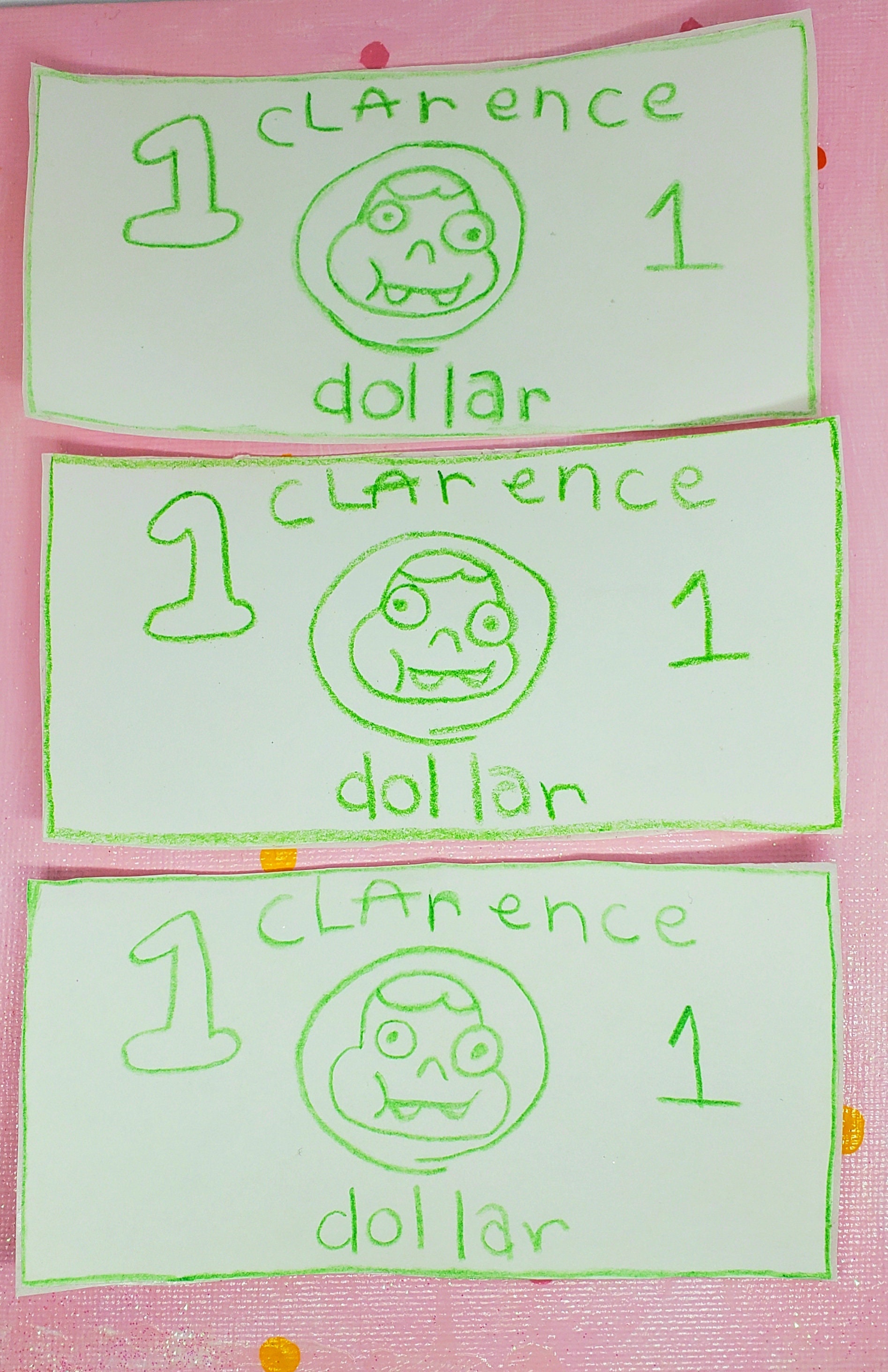Cartoon Network Clarence Dollars