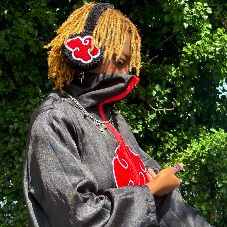 Akatsuki Ear Muffs- CROCHET PATTERN - Etsy