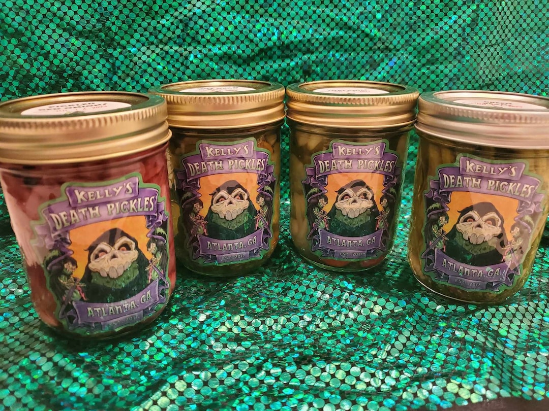 Our New Specialty Pickle Flight - Kelly's Death Pickles (4- 8 Oz. Jar ...